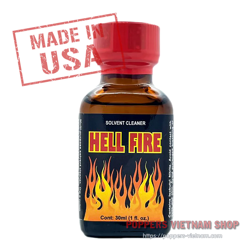 Hell Fire Poppers 30ml | Made in USA