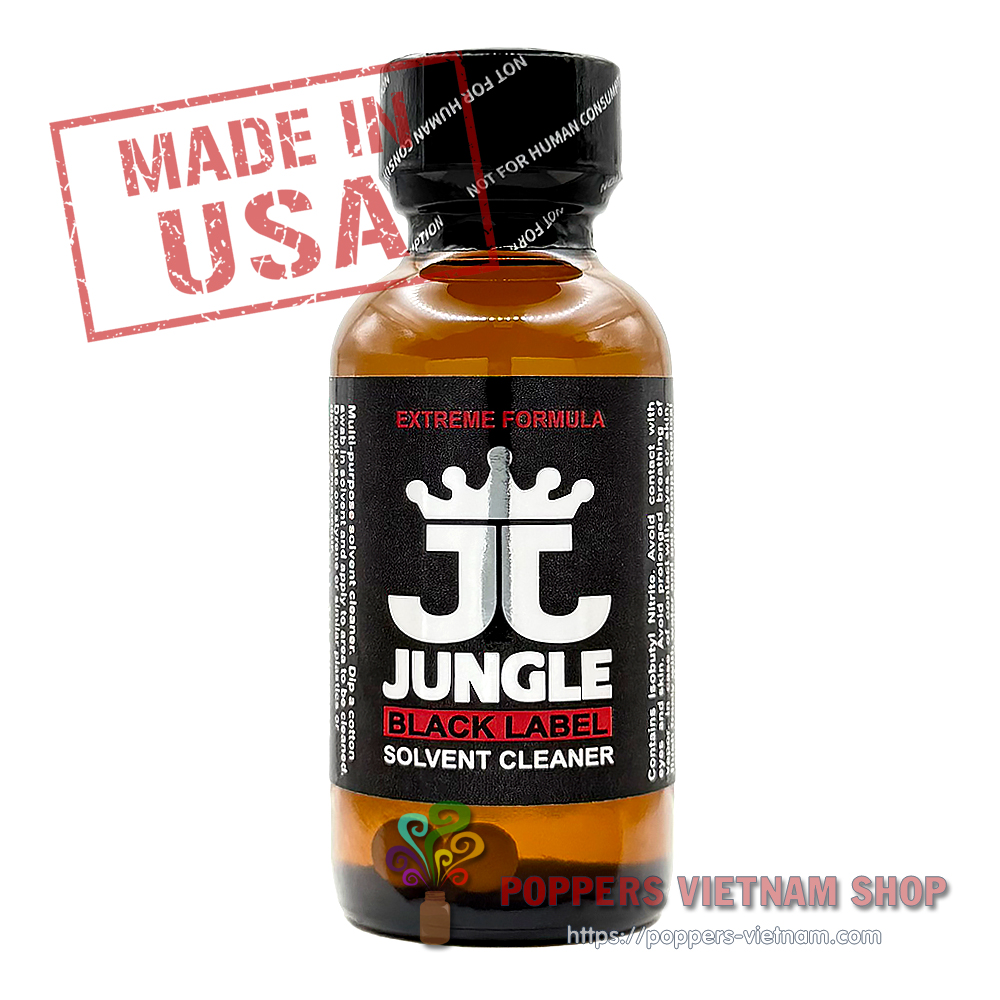 Jungle BLACK LABEL Poppers 30ml | MADE IN USA