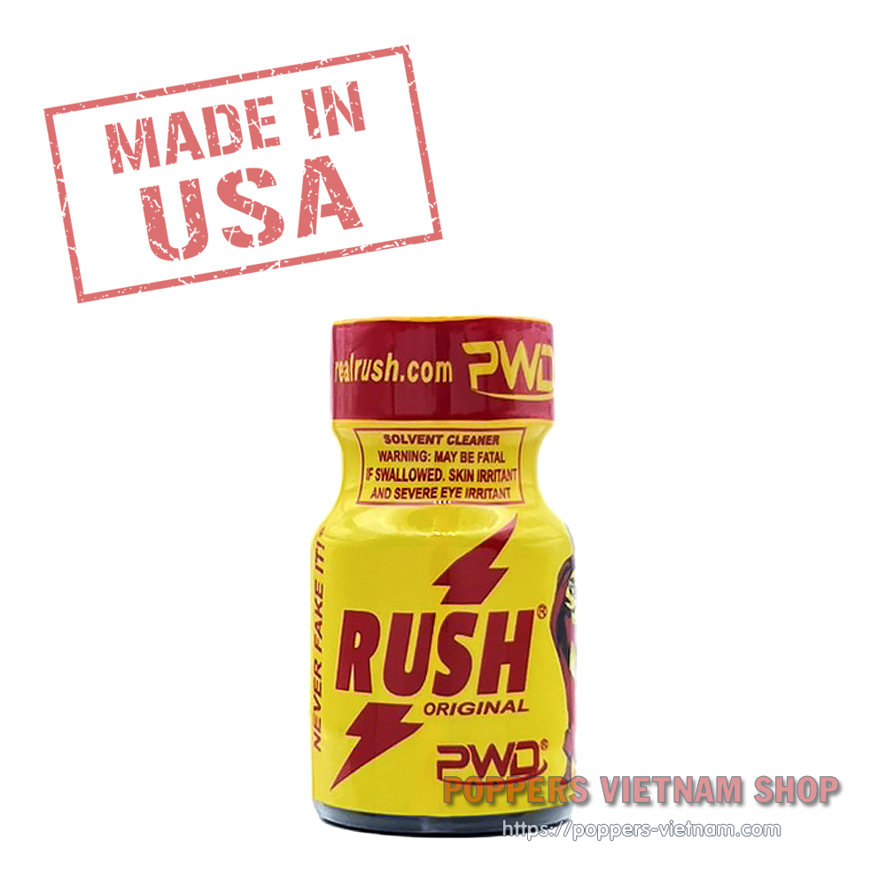 Rush ORIGINAL Poppers 10ml by PWD | MADE IN USA